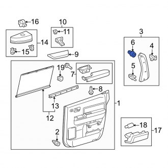 Toyota Corolla OEM Interior Components — CARiD.com