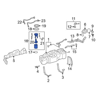 Toyota OEM Fuel System Parts - Pumps, Lines, Injectors | CARiD