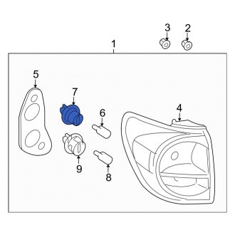 Toyota Land Cruiser OEM Tail Lights - LED, Fiber Optic | CARiD