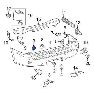 Toyota 4Runner OEM Bumpers | Genuine Front & Rear Bumpers — CARiD.com