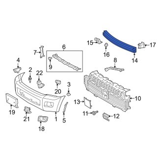 Toyota Sequoia OEM Bumpers | Genuine Front & Rear Bumpers — CARiD.com