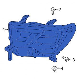 Toyota Sequoia OEM Headlights - Factory Headlights | CARiD