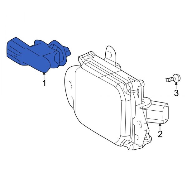 Toyota OE 8879006010 - Ambient Air Temperature Sensor