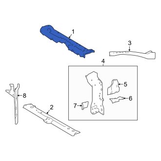 Toyota OE™ Header Panels - CARiD.com
