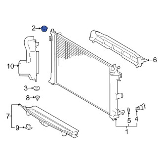 Toyota Corolla Cross OEM Engine & Components | Air Intake Parts — CARiD.com