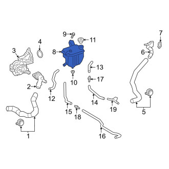 Toyota Corolla Coolant Overflow Tanks | CARiD