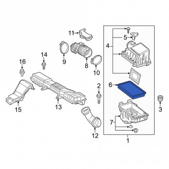 Toyota Corolla Cross OEM Engine & Components | Air Intake Parts — CARiD.com