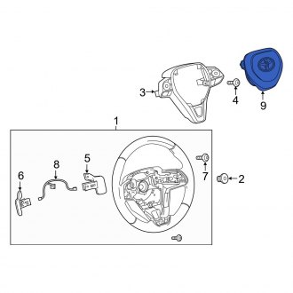 Toyota Corolla Cross Air Bag Parts | Sensors, Switches — CARiD.com
