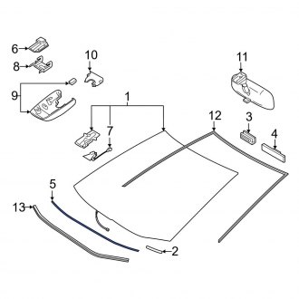 Toyota RAV4 OEM Window Parts | Visors, Regulators — CARiD.com