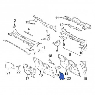 Toyota Corolla Cross Interior Brackets & Hardware — CARiD.com