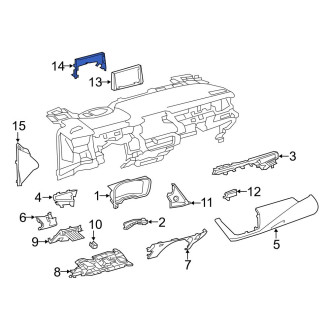 Toyota Corolla Cross OEM Interior Components — CARiD.com