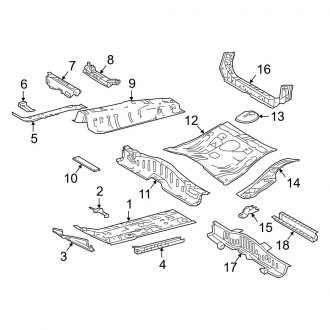 2021 Toyota Corolla OEM Rocker Panels & Floors — CARiD.com