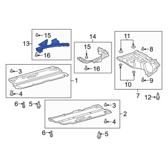 Toyota Corolla Underbody Covers - Splash Shields | CARiD