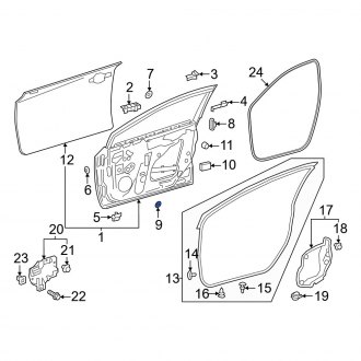 Toyota Corolla Cross OEM Doors & Parts | Shells, Panels, Armrests ...