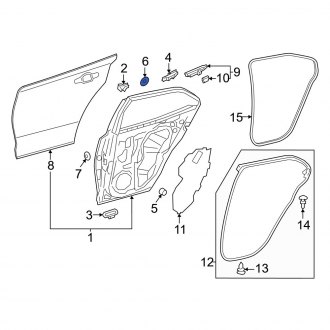 Toyota Corolla Cross OEM Doors & Parts | Shells, Panels, Armrests ...