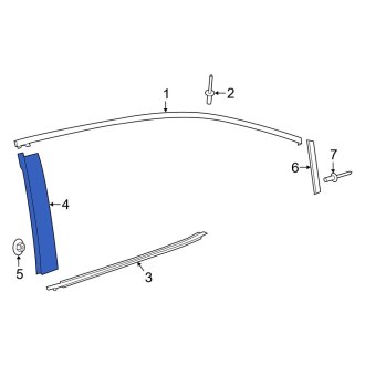 Toyota Corolla Door Moldings - Side, Edge, Belt | CARiD