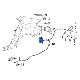 Toyota Corolla Cross OEM Fenders | Factory Front & Rear Fenders — CARiD.com