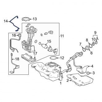 Toyota Prius OEM Fuel System Parts - Pumps, Lines | CARiD