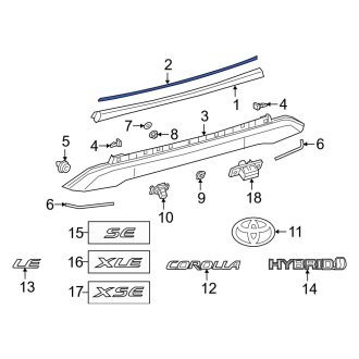 Toyota OE™ Trunks | CARiD