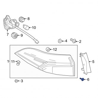 Toyota Corolla Cross Headlight Components | Brackets, Adapters — CARiD.com