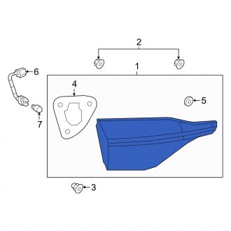 Toyota Corolla OEM Tail Lights | LED, Fiber Optic — CARiD.com