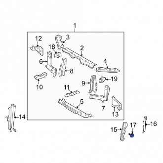Toyota Highlander OEM Chassis Frames & Body Parts | Tubs, Doors — CARiD.com