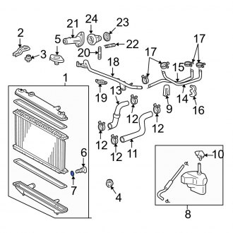 Toyota Echo OEM Engine & Components | Air Intake Parts — CARiD.com