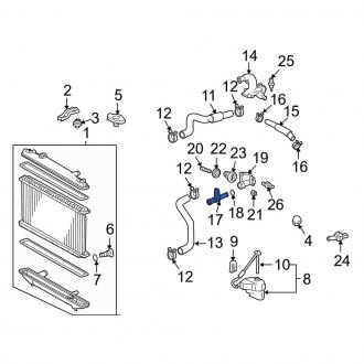 Toyota Highlander OEM A/C & Heating Parts | Systems, Compressors ...