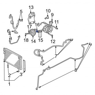 Toyota Corolla OEM A/C & Heating Parts | Systems, Compressors — CARiD.com