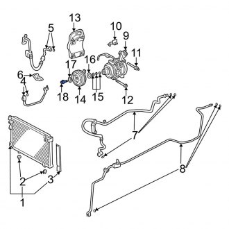 Toyota Land Cruiser OEM A/C & Heating Parts | Systems, Compressors ...