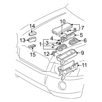 Toyota Sienna OEM Electrical Parts | Sensors, Switches — CARiD.com