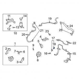 Toyota FJ Cruiser OEM Steering Parts | Fluids, Pumps, Kits — CARiD.com