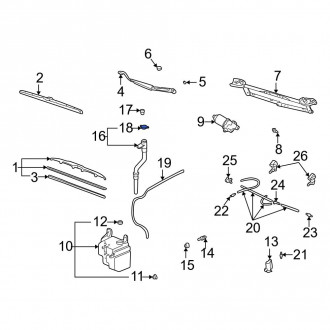 Toyota Highlander Windshield Washer Tanks & Parts — CARID.com