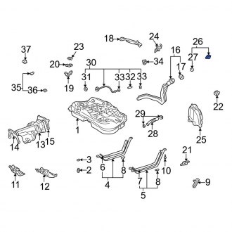 Toyota 4Runner OEM Fuel System Parts - Pumps, Lines | CARiD
