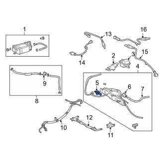 Toyota Avalon OEM Emission Control Parts | Oxygen Sensors — CARiD.com