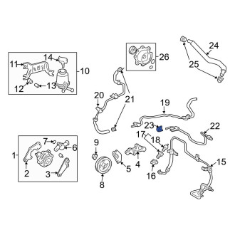 Toyota Highlander OEM Steering Parts | Fluids, Pumps, Kits — CARiD.com