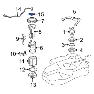 Toyota Camry OEM Fuel System Parts | Pumps, Lines — CARiD.com