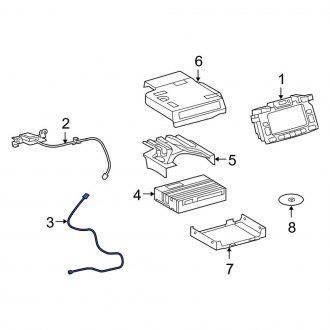 Toyota Highlander GPS Antennas — CARiD.com