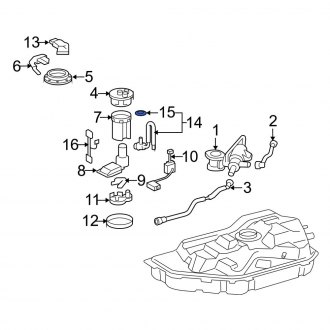 Toyota Celica OEM Fuel System Parts | Pumps, Lines — CARiD.com
