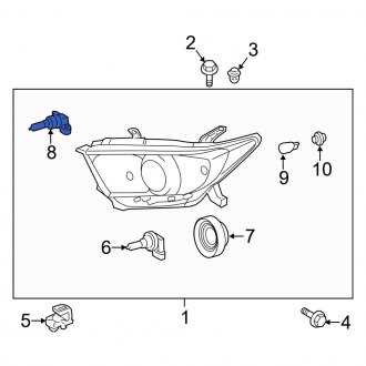 Toyota Camry OEM Headlights | Projector, LED, HID, Halo — CARiD.com