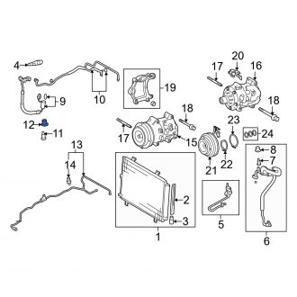 Toyota Corolla OEM A/C & Heating Parts | Systems, Compressors — CARiD.com