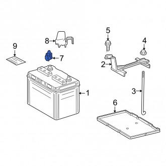 Toyota Tacoma Battery Cables & Accessories | Connectors, Lugs — CARiD.com