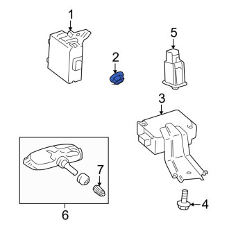 Toyota Corolla Cross OEM TPMS Sensors | Bluetooth, Wireless, USB ...