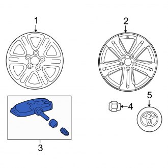 Toyota Tundra OEM Wheels | Original Steel & Alloy Wheels — CARiD.com