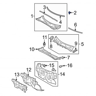 Toyota Highlander OEM Bumpers | Genuine Front & Rear Bumpers — CARiD.com
