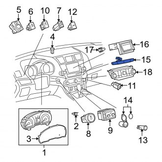 Toyota Prius OEM Electrical Parts | Sensors, Switches — CARiD.com