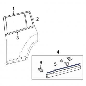 Toyota Highlander Door Seals & Weatherstripping – CARiD.com
