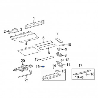 Toyota OEM Interior Components — CARiD.com