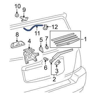 Toyota Tacoma Washer Nozzles & Parts — CARID.com