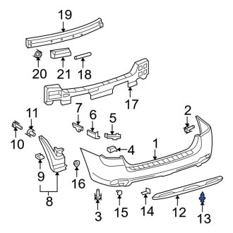 Toyota Highlander OEM Exterior & Body Parts — CARiD.com
